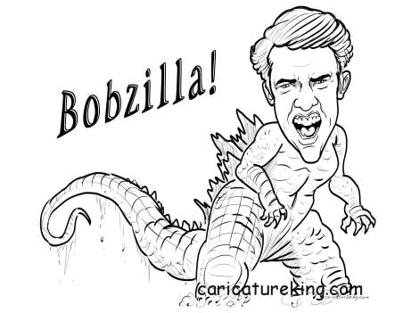 Selection of recent caricatures by artist Eddie